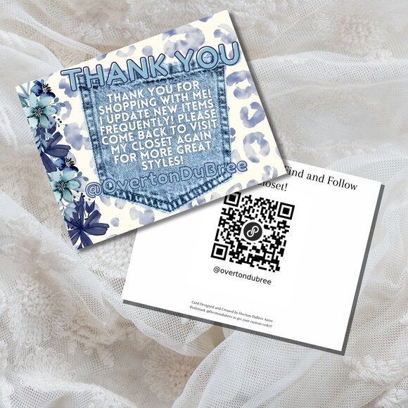 Overton DuBree | Design | Leofloral Denim Blues Personalized To You ...